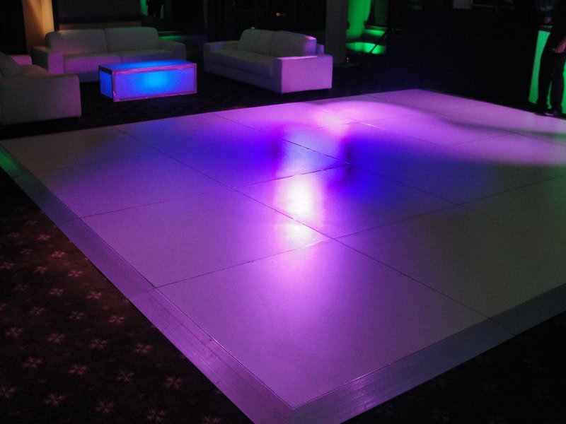 White Dance Floor Rental, New York & Long Island