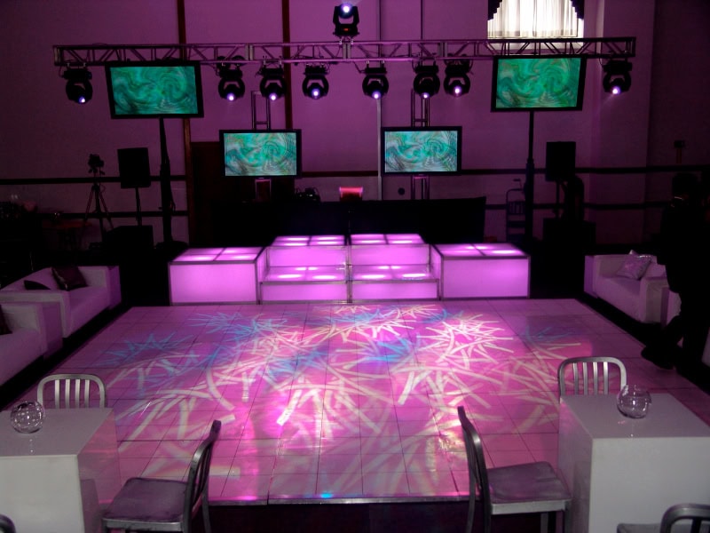 White Dance Floor Rental, New York & Long Island